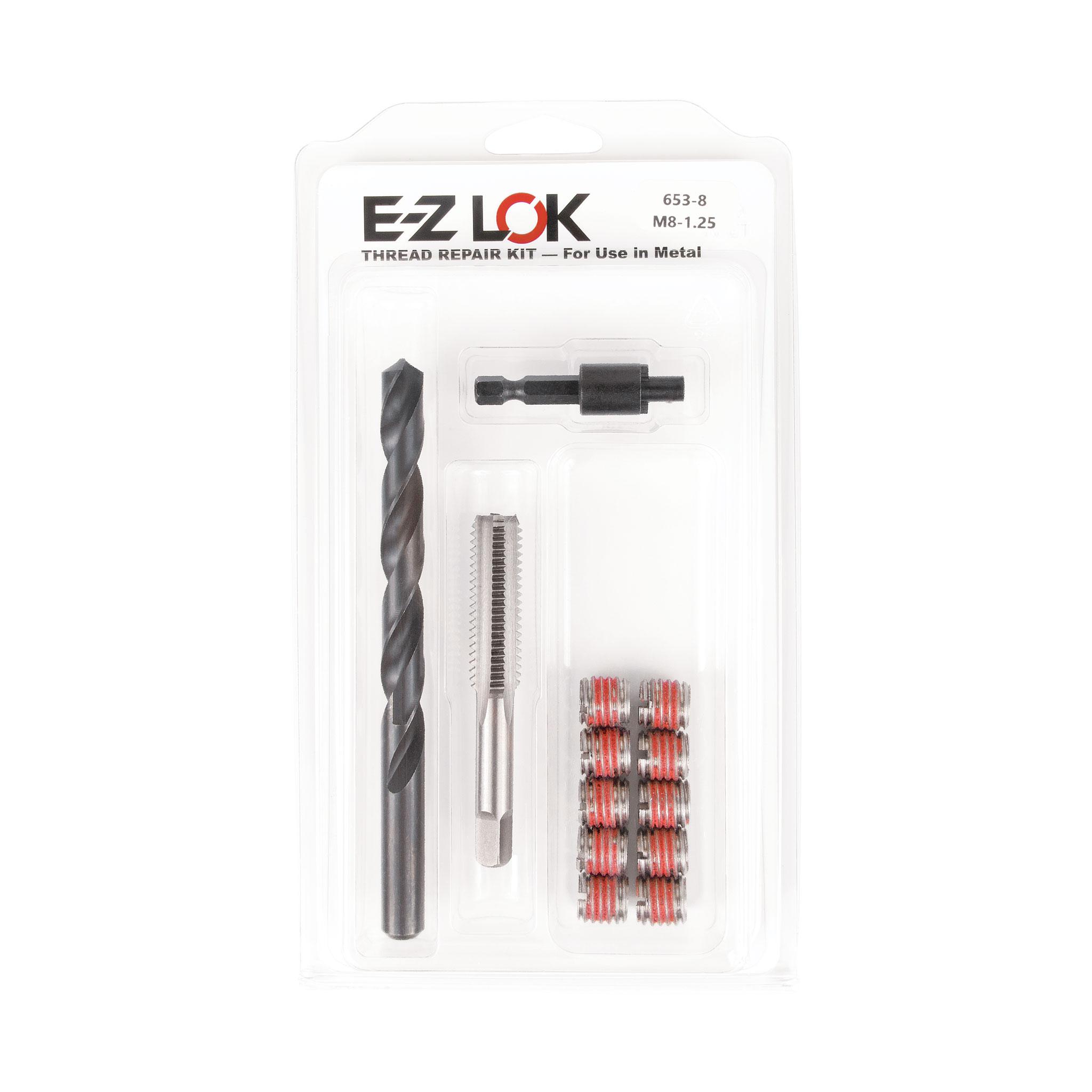 E-Z LOK™ Thread Repair Kit for Metal - Stainless Steel - Standard Wall ...