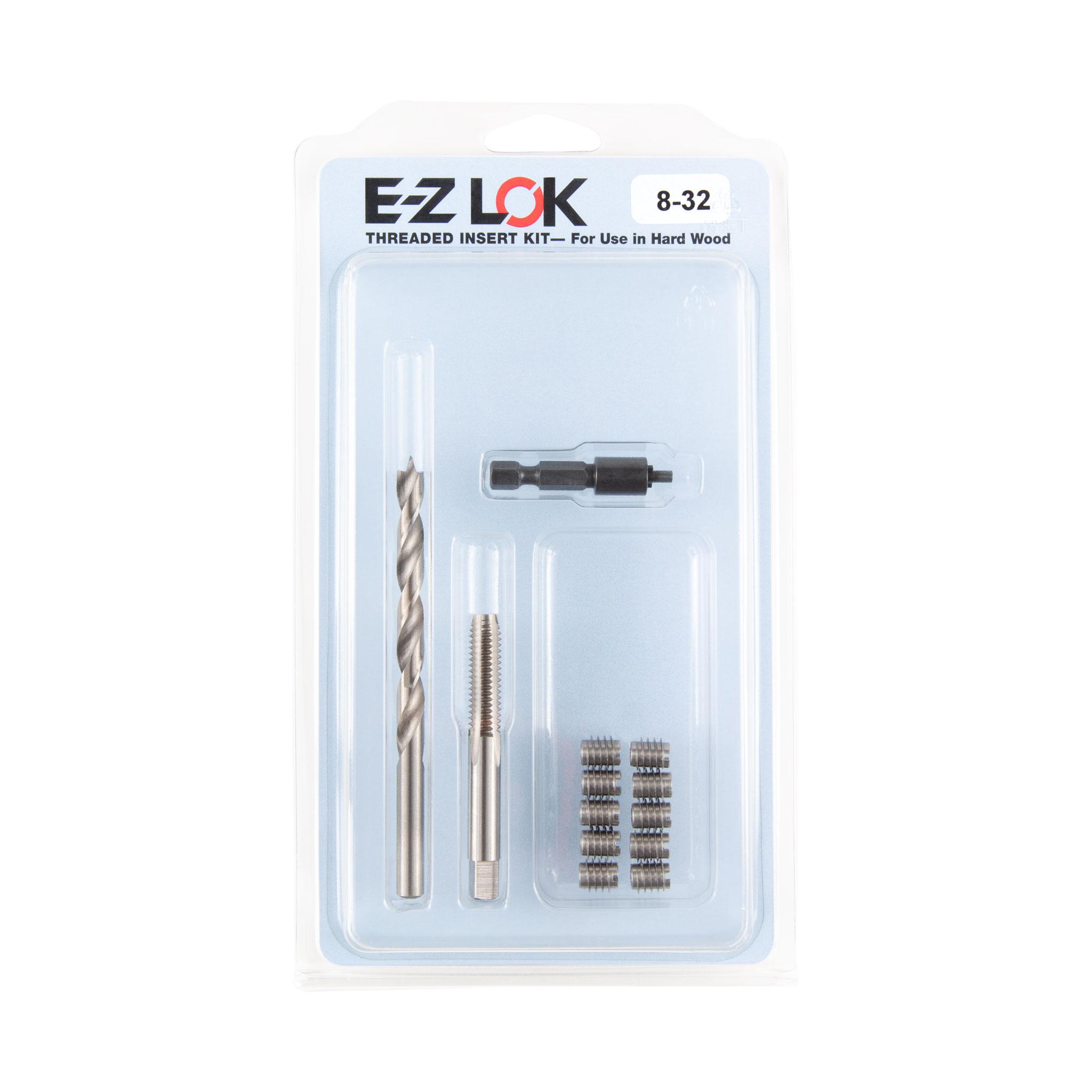 E-Z Knife™ Threaded Insert Installation Kit with Tap for Hard Wood ...