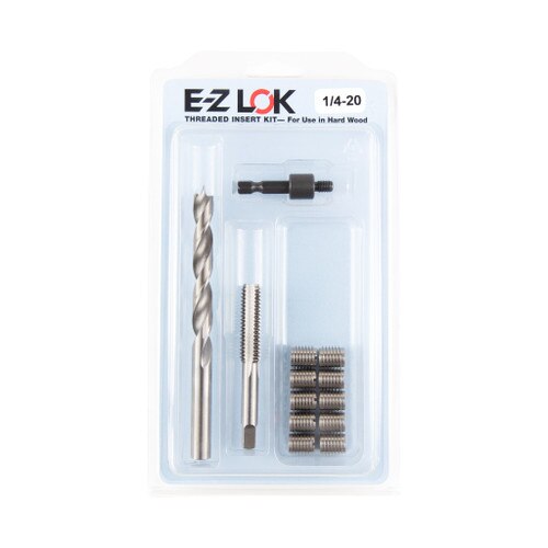 E-Z Knife™ Threaded Insert Installation Kit with Tap for Hard Wood ...