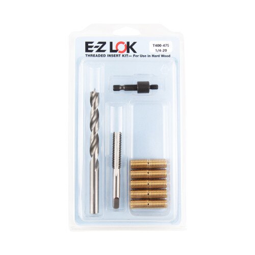 E-Z Knife™ Threaded Insert Installation Kit with Tap for Hard Wood ...