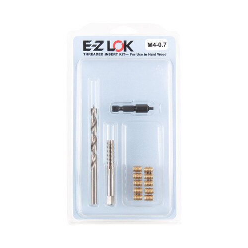E-Z Knife™ Threaded Insert Installation Kit with Tap for Hard Wood ...