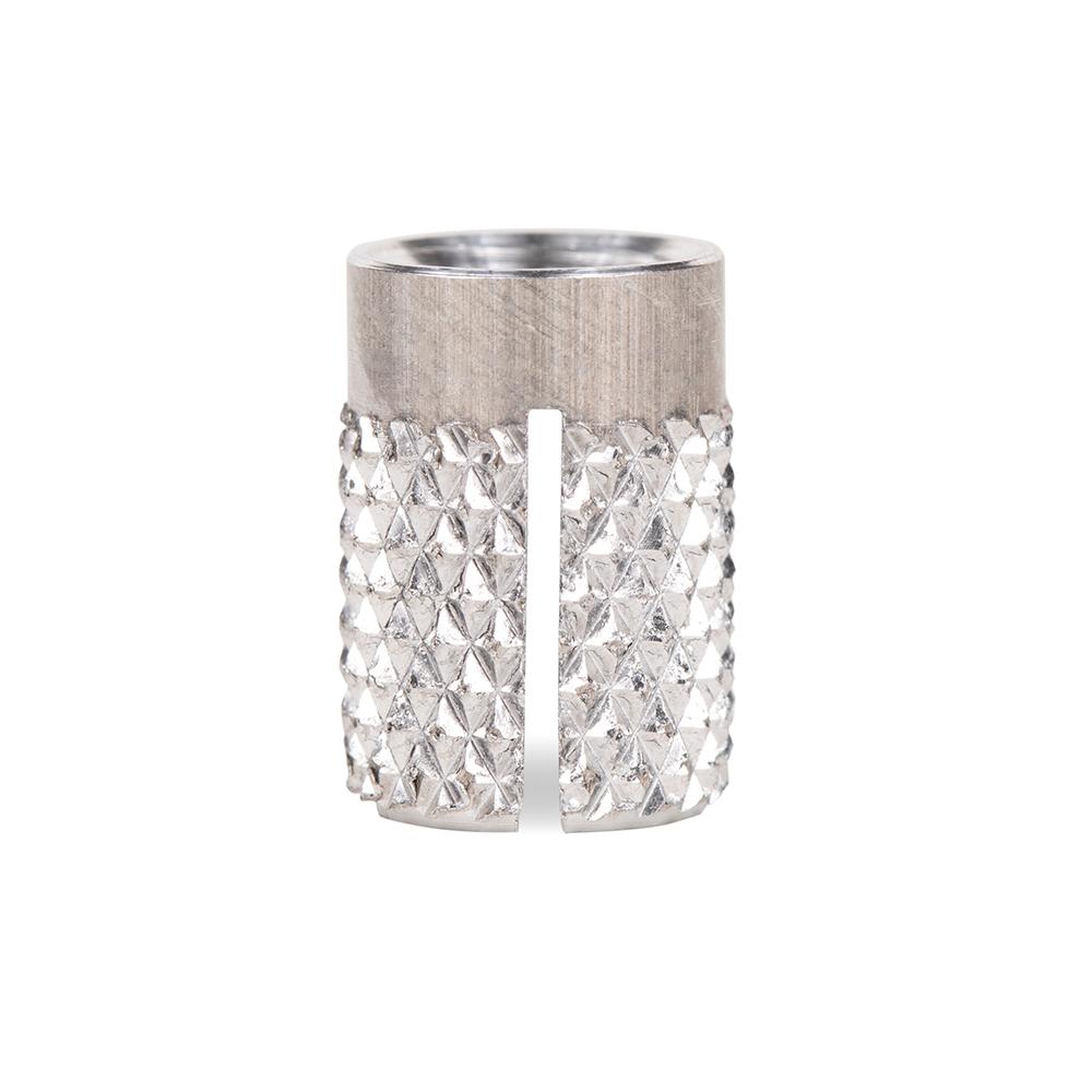E-Z Press™ Threaded Insert - Flush - Aluminum - 3/8-16