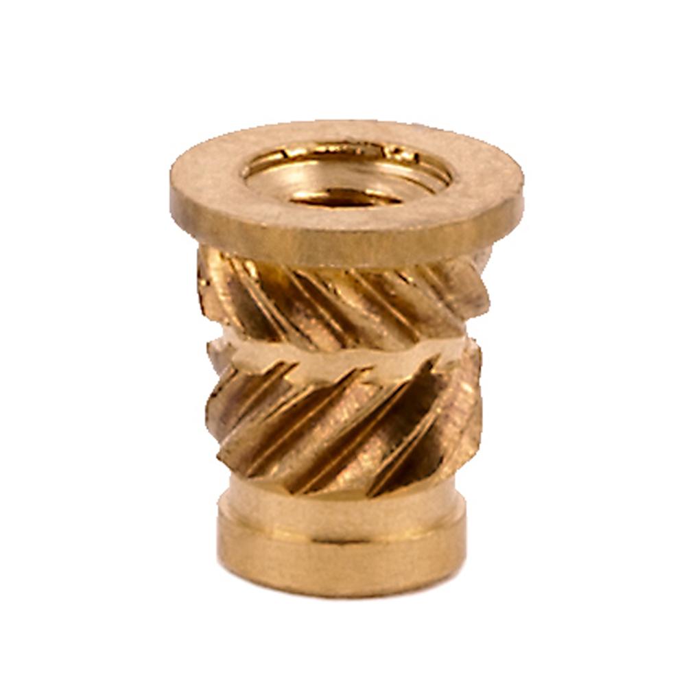 E-Z Sonic™ Threaded Insert - Straight - Flanged - 4-40